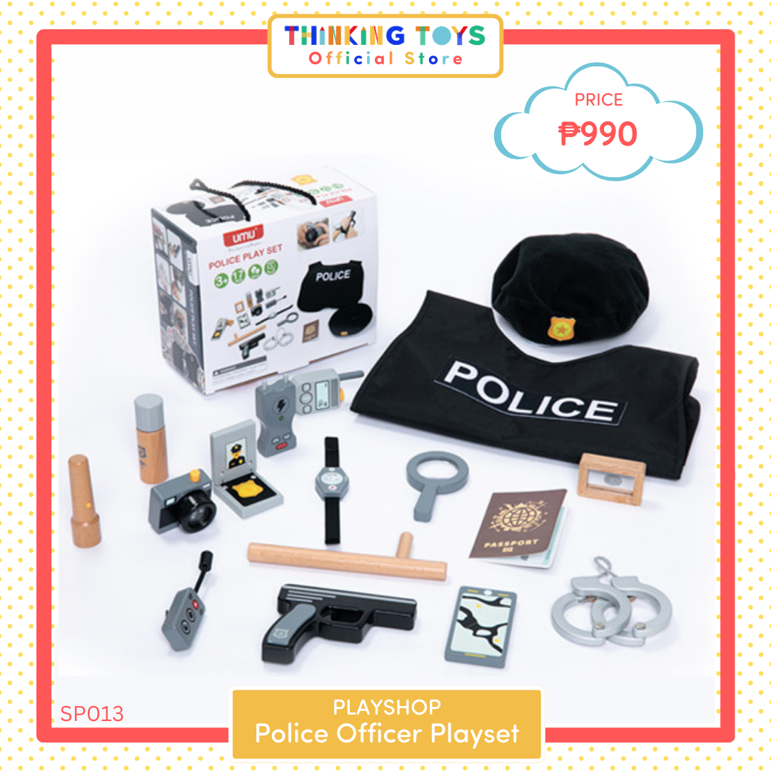 PLAYSHOP Police Officer Playset – Thinking Toys PH