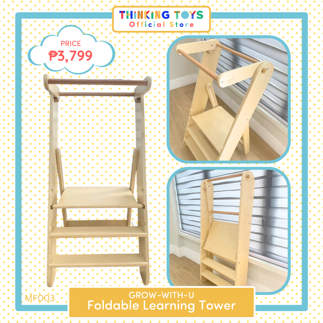 GROW-WITH-U Foldable Learning Tower – Thinking Toys PH