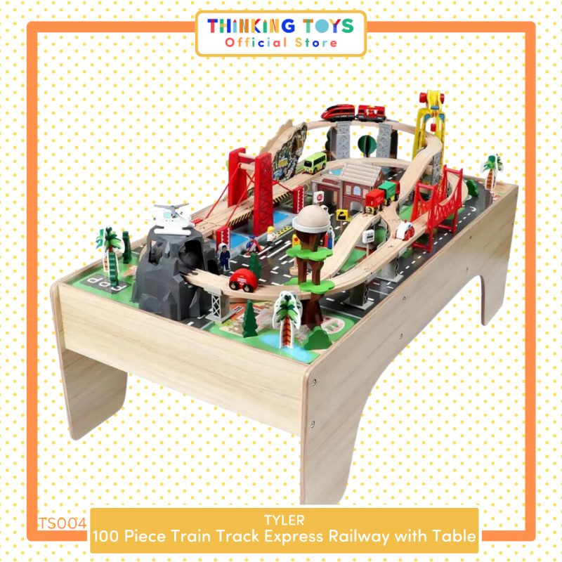 Wooden Train Sets and Tracks – Thinking Toys PH