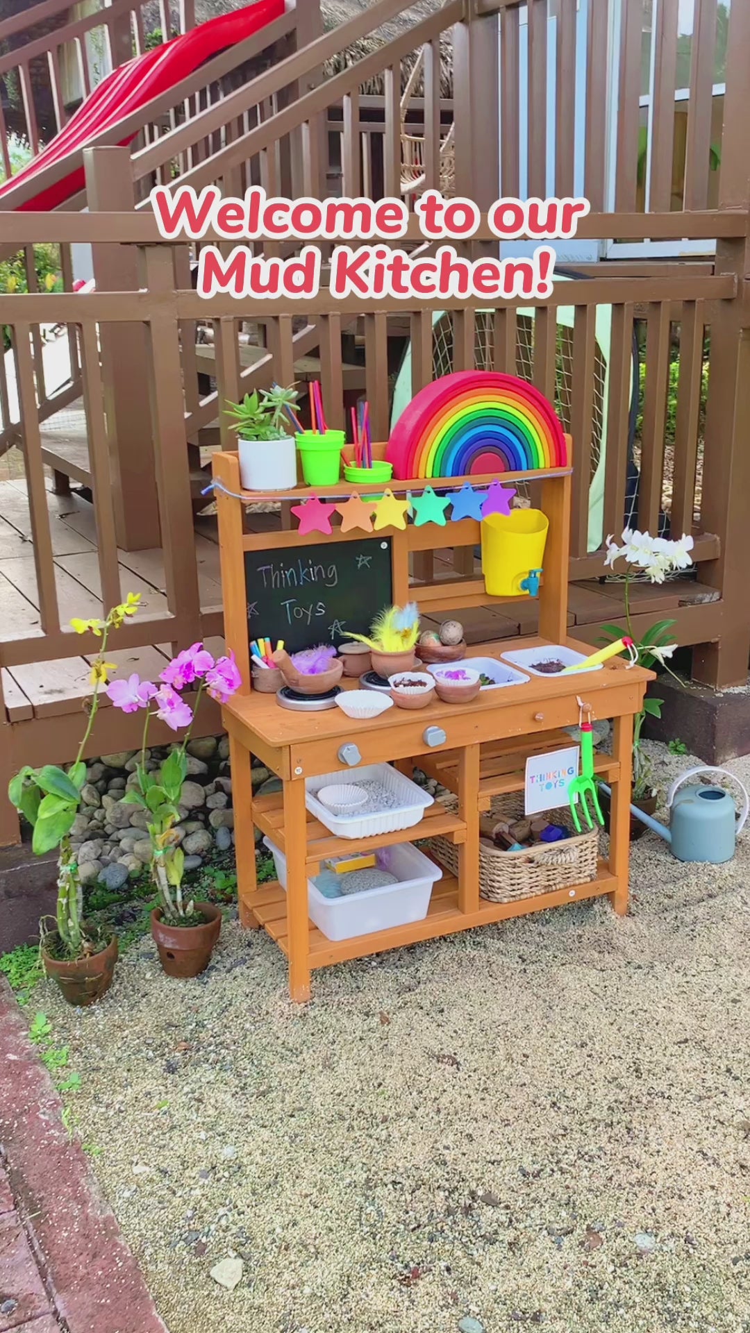 PLAYFUN Garden Mud Kitchen – Thinking Toys PH